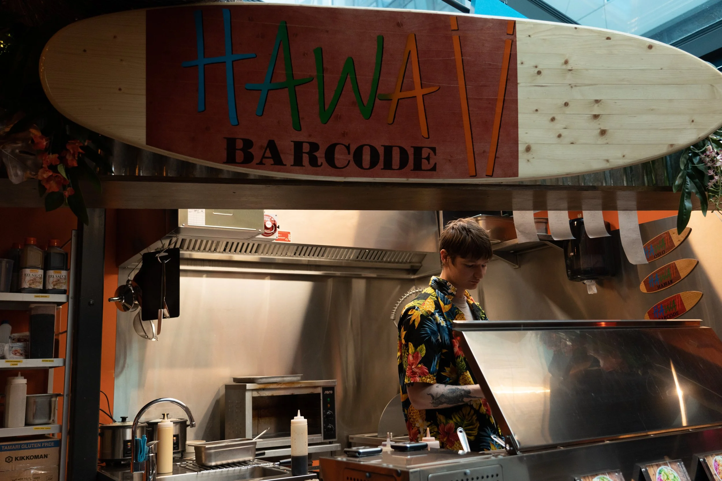 Hawaii på Barcode Street Food