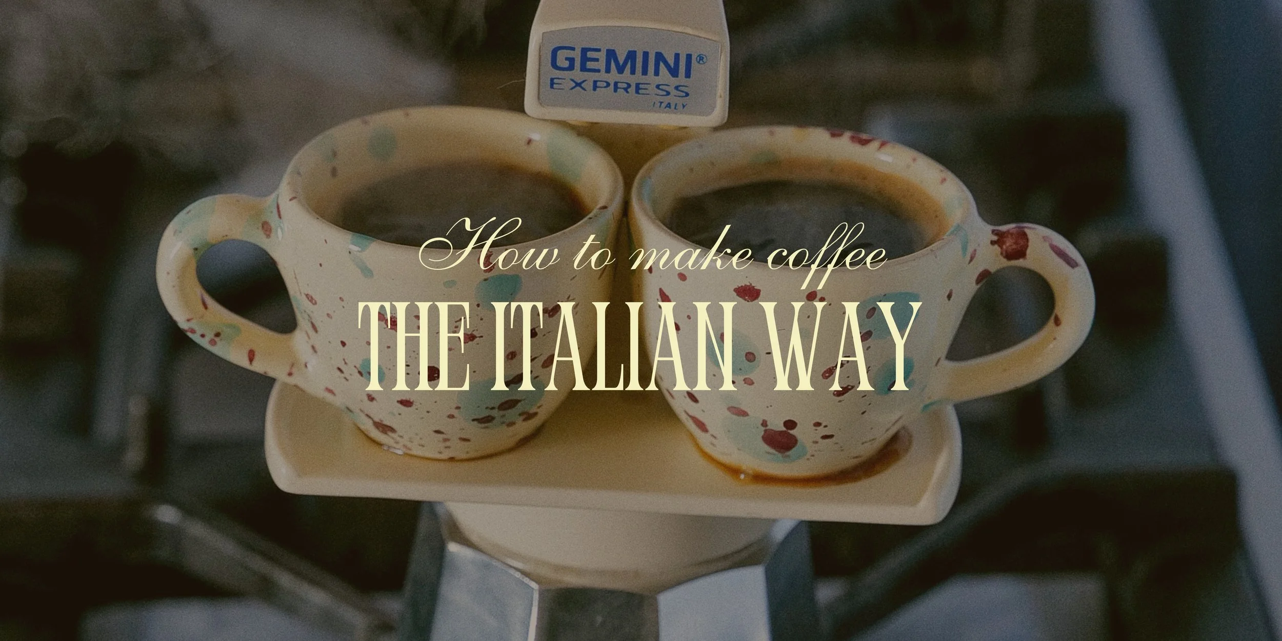 How to use a moka pot — my moka home