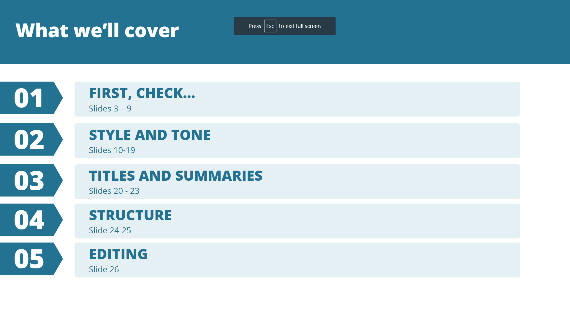 Content design — Helen Gaskell