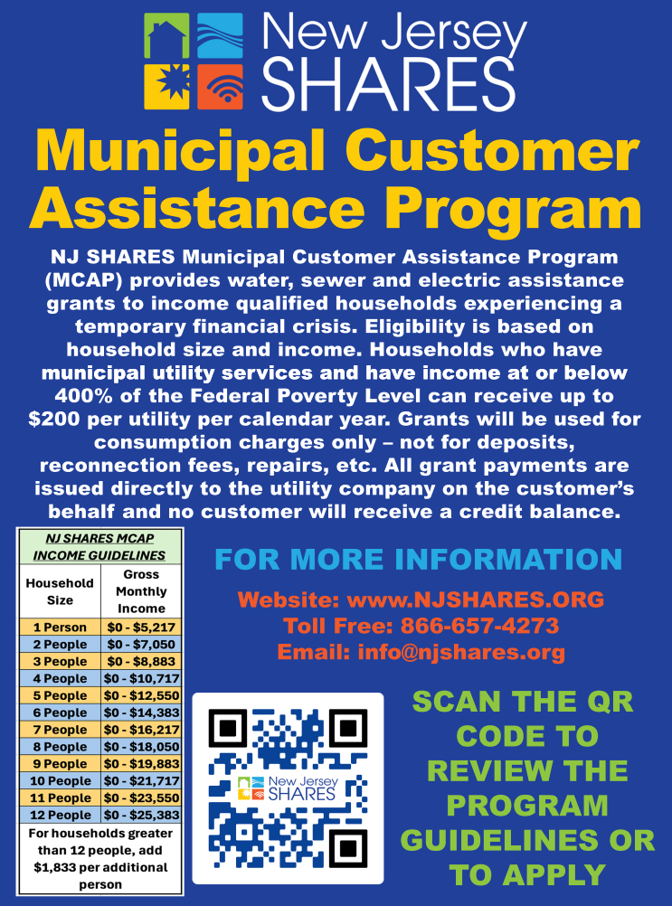 New Jersey Shares Offers Utility Assistance Program for Eligible NJ ...