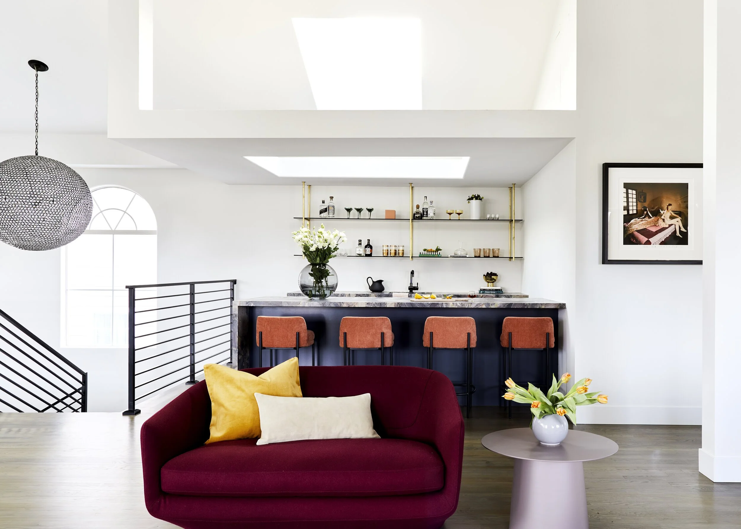 Coastal Contemporary — Black Lacquer Design | Endless interior delight ...