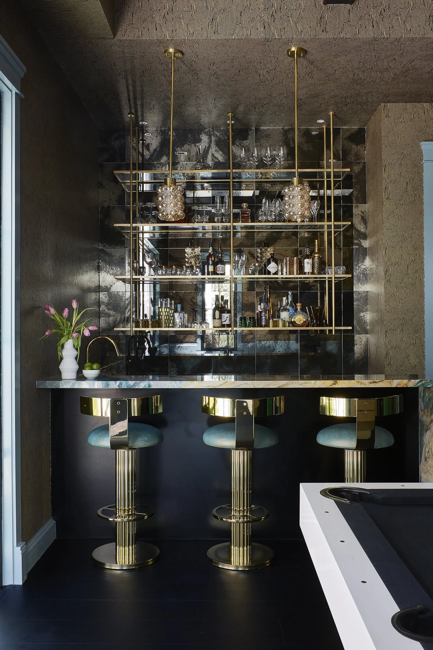 Bel Air Contemporary — Black Lacquer Design | Endless interior delight ...