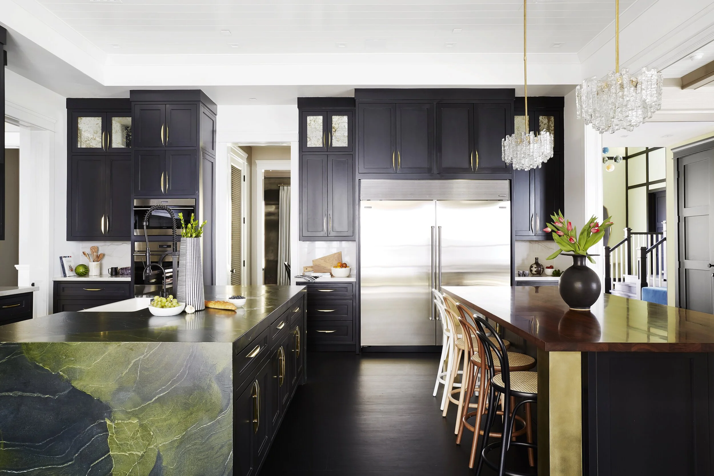 Bel Air Contemporary — Black Lacquer Design | Endless interior delight ...