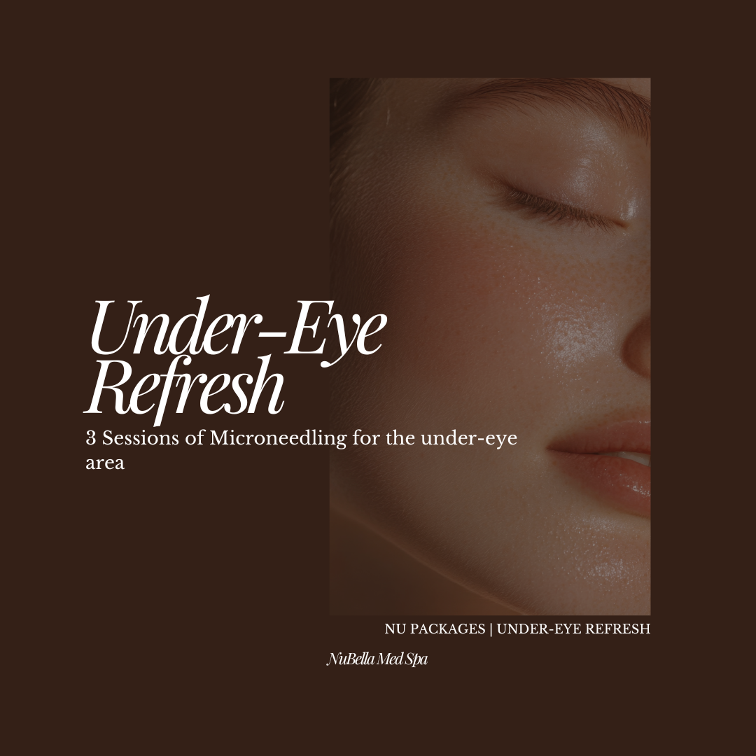 Under Eye Refresh | Microneedling & PRP for Fine Lines & Texture ...