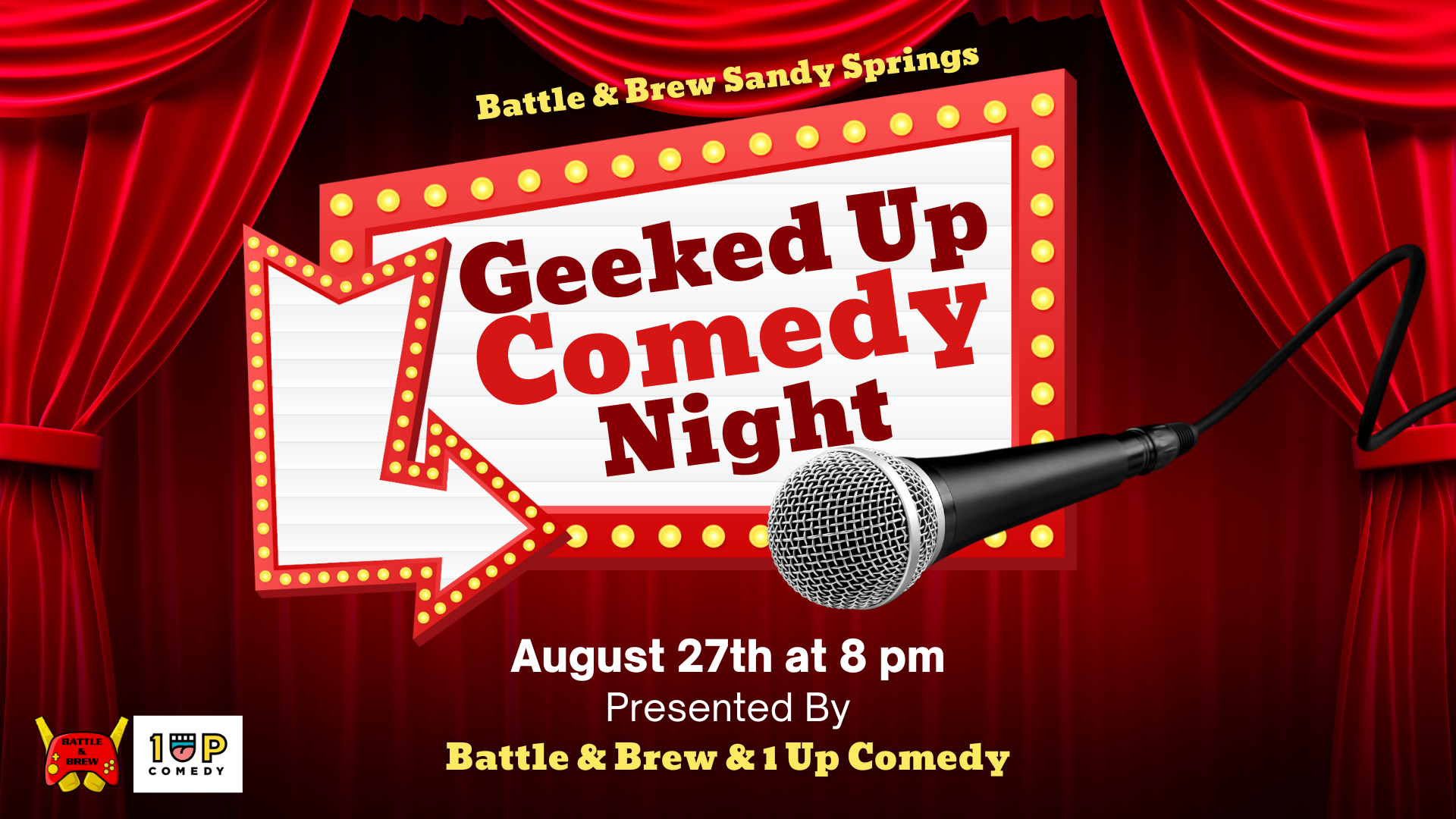 Geeked Up Comedy: Free Stand Up Comedy Show — Video Game Restaurant and ...