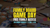 Family Board Game Day: Free Family Gaming Event — Video Game Restaurant ...