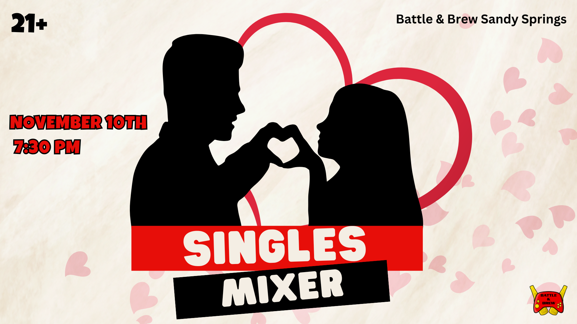 21+ Singles Mixer — Video Game Restaurant and Fun! | Video and Board ...