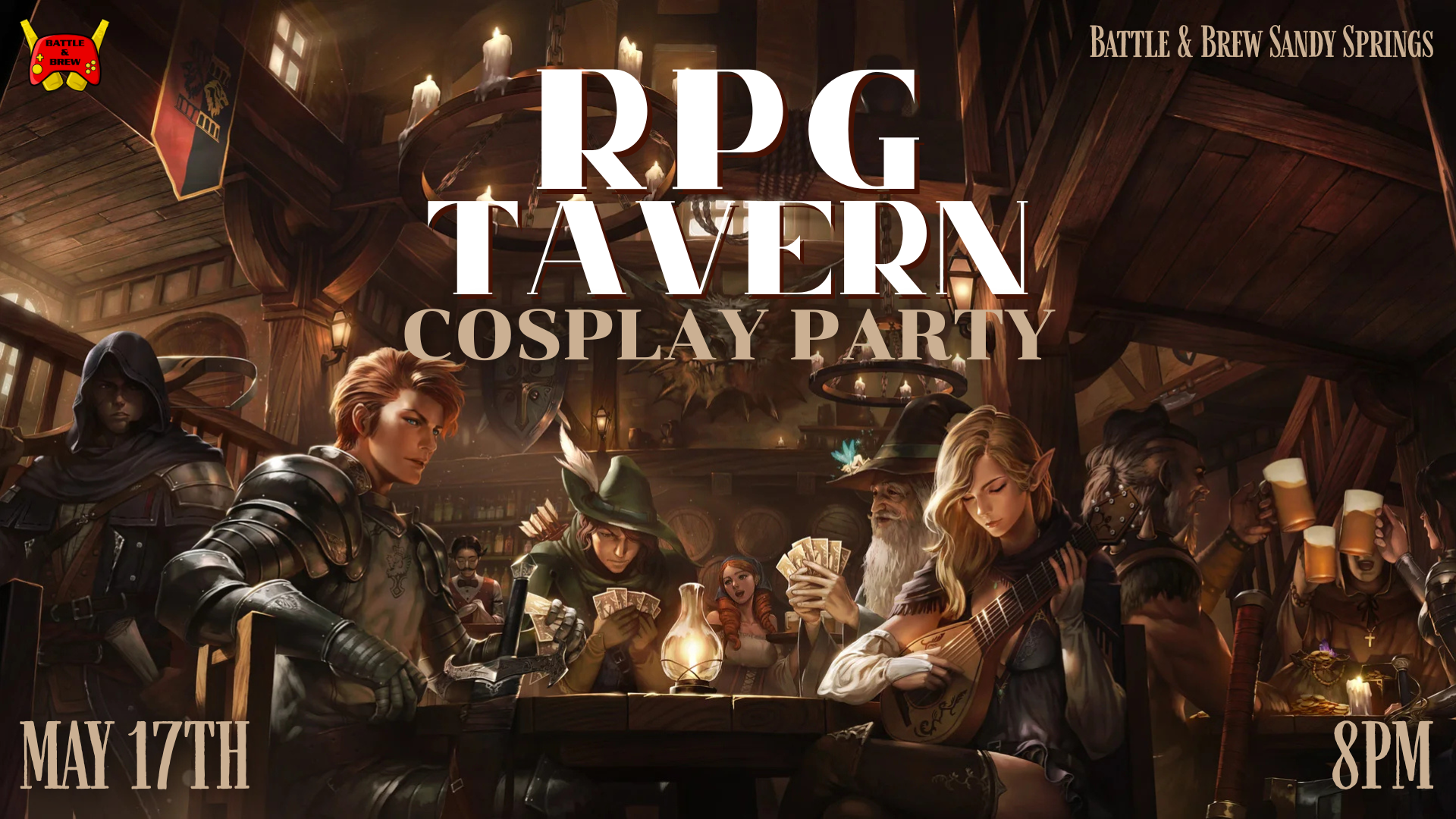 RPG Tavern Cosplay Party — Video Game Restaurant and Fun! | Video and ...