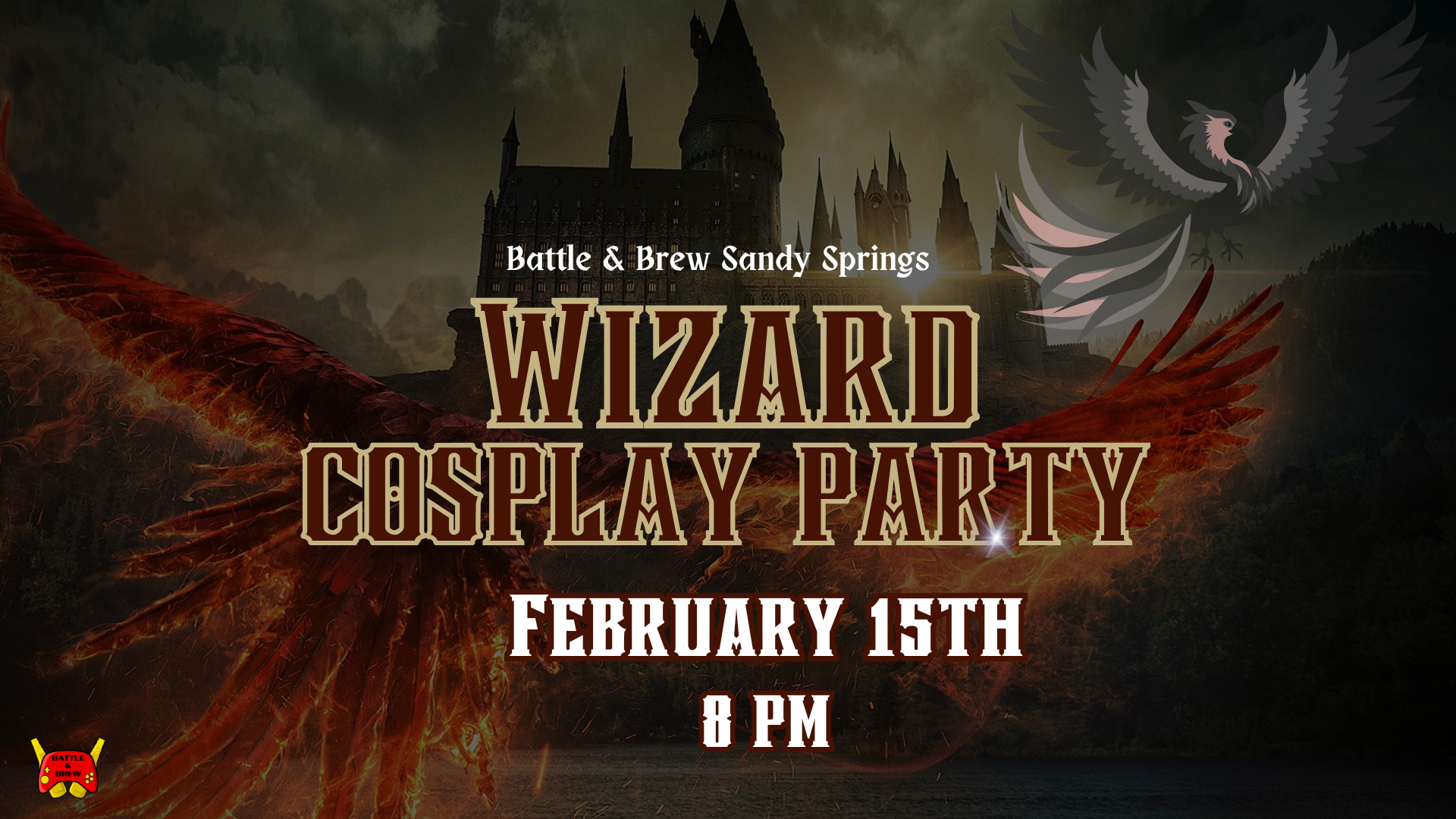 Wizard Cosplay Party — Video Game Restaurant and Fun! | Video and Board ...