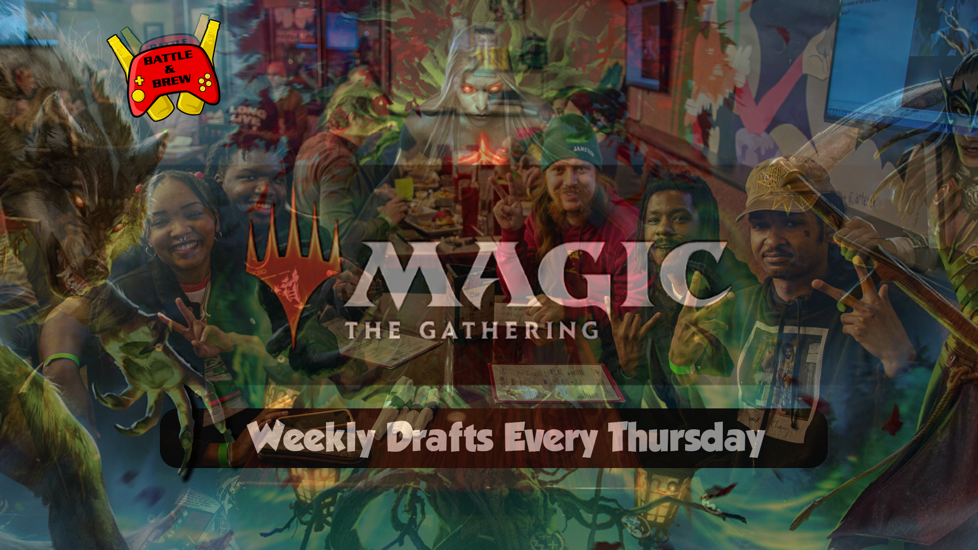 MAGIC The Gathering: MTG Open Format — Video Game Restaurant and Fun ...