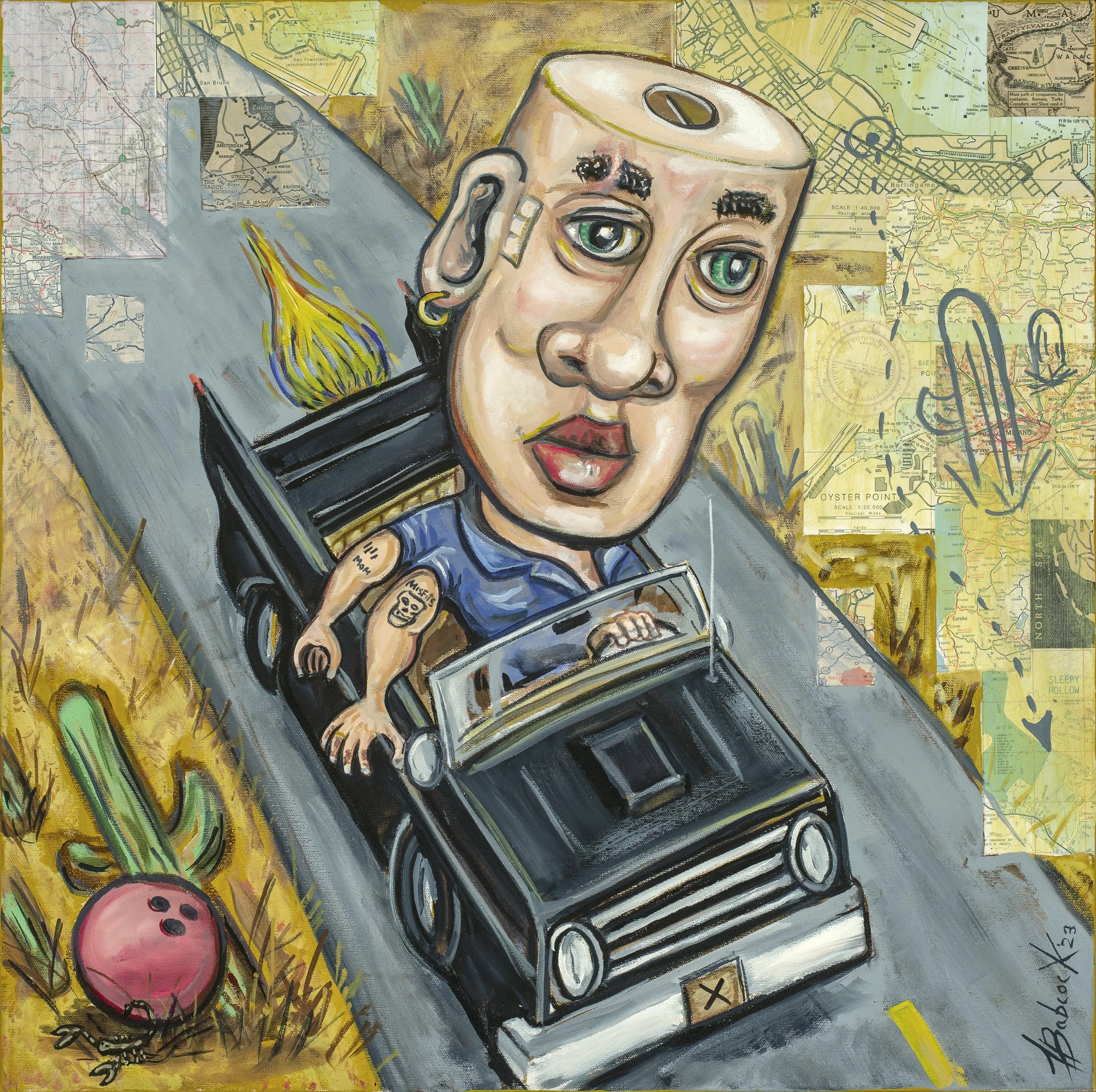 Artwork of Ted Babcock. Original artwork for view and for sale.