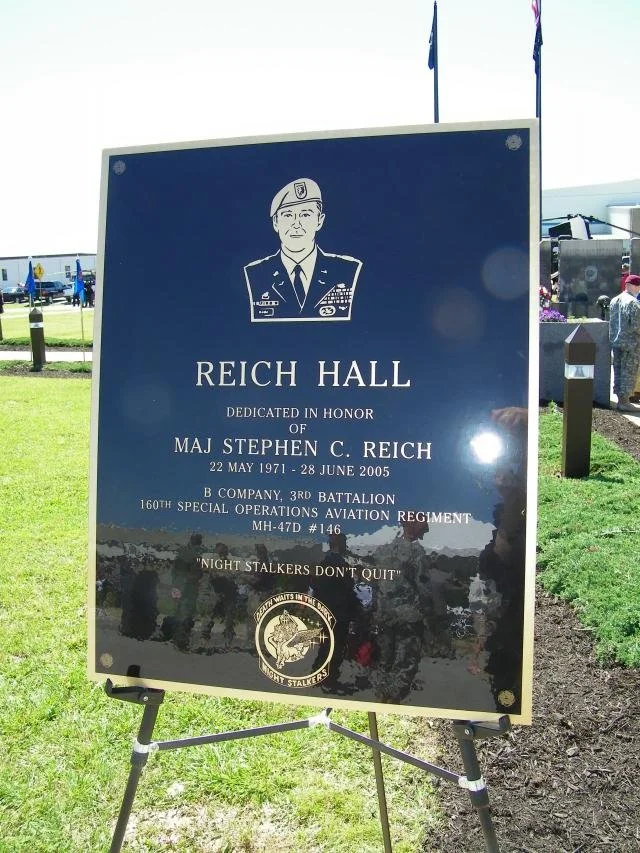 Other Memorials — Major Stephen Reich Award