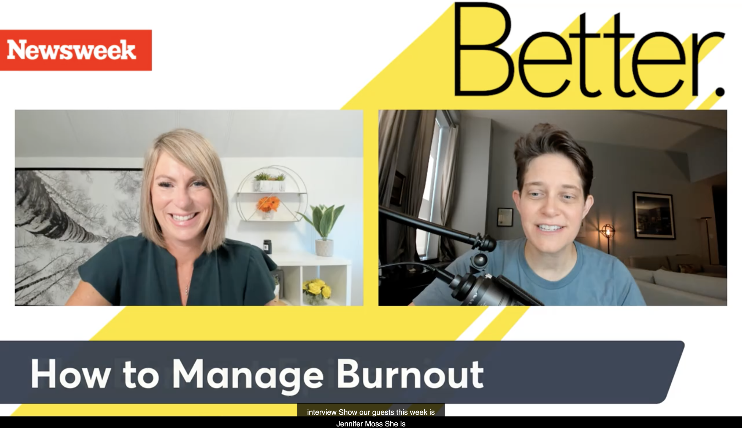 Newsweek Live With Dorie Clark and Jen Moss