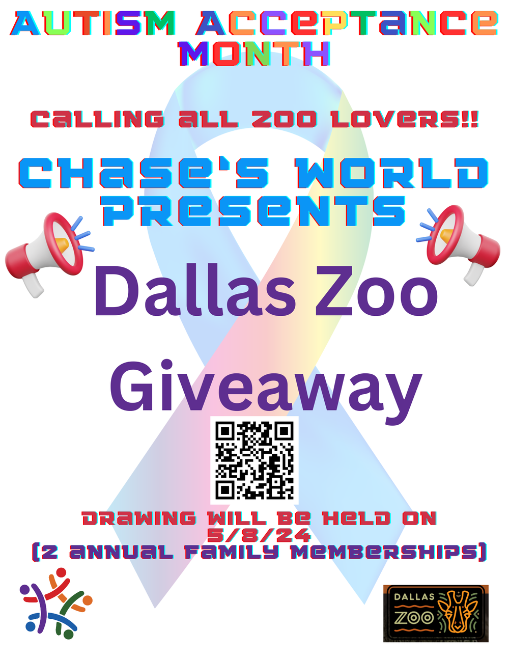 Chase's World Autism Acceptance Zoo Giveaway — Chase's World