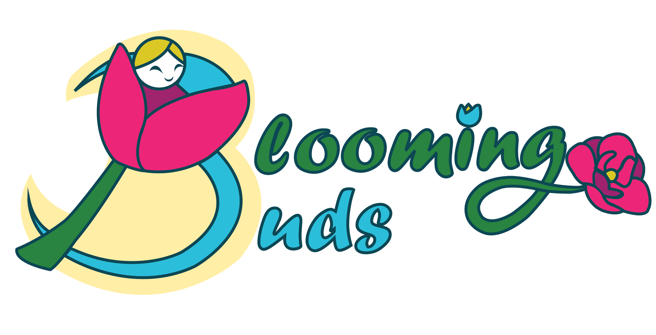 Blooming Buds Logo Blooming Bud Daycare Center | Professional Child