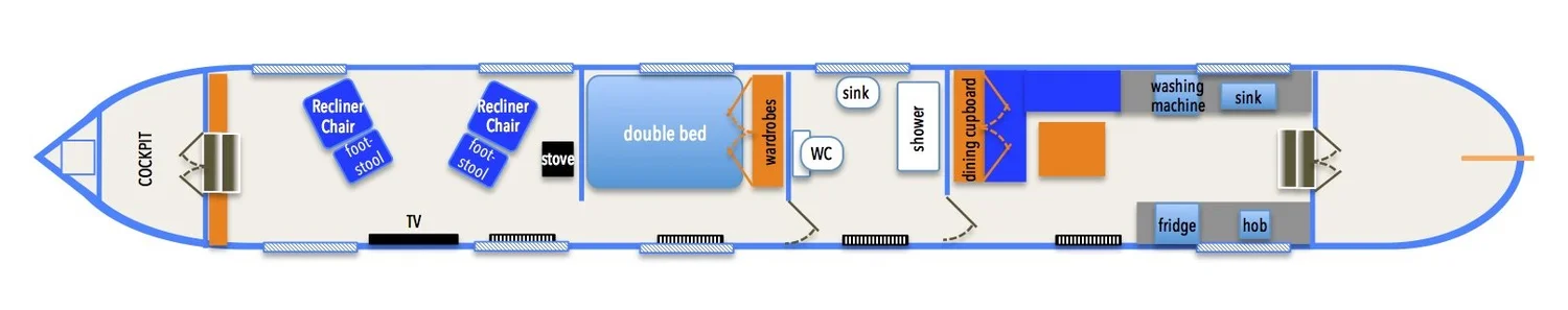 The Squire — LONG TERM NARROWBOAT HIRE