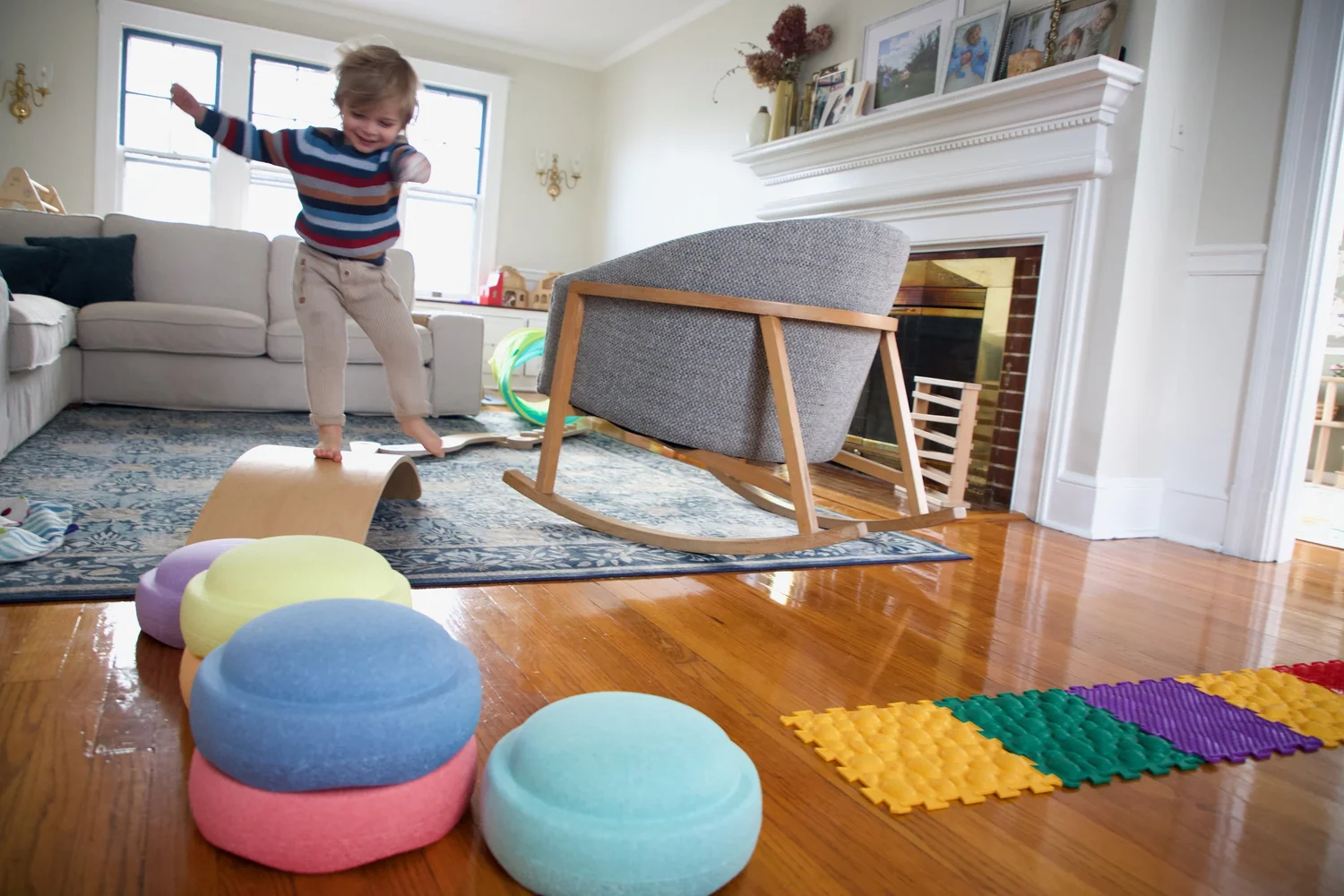 Toddler Obstacle Course Activity — Home and on the Way