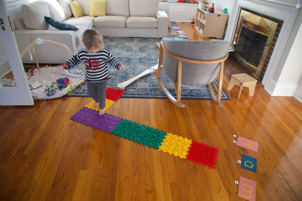 Toddler Obstacle Course Activity — Home and on the Way