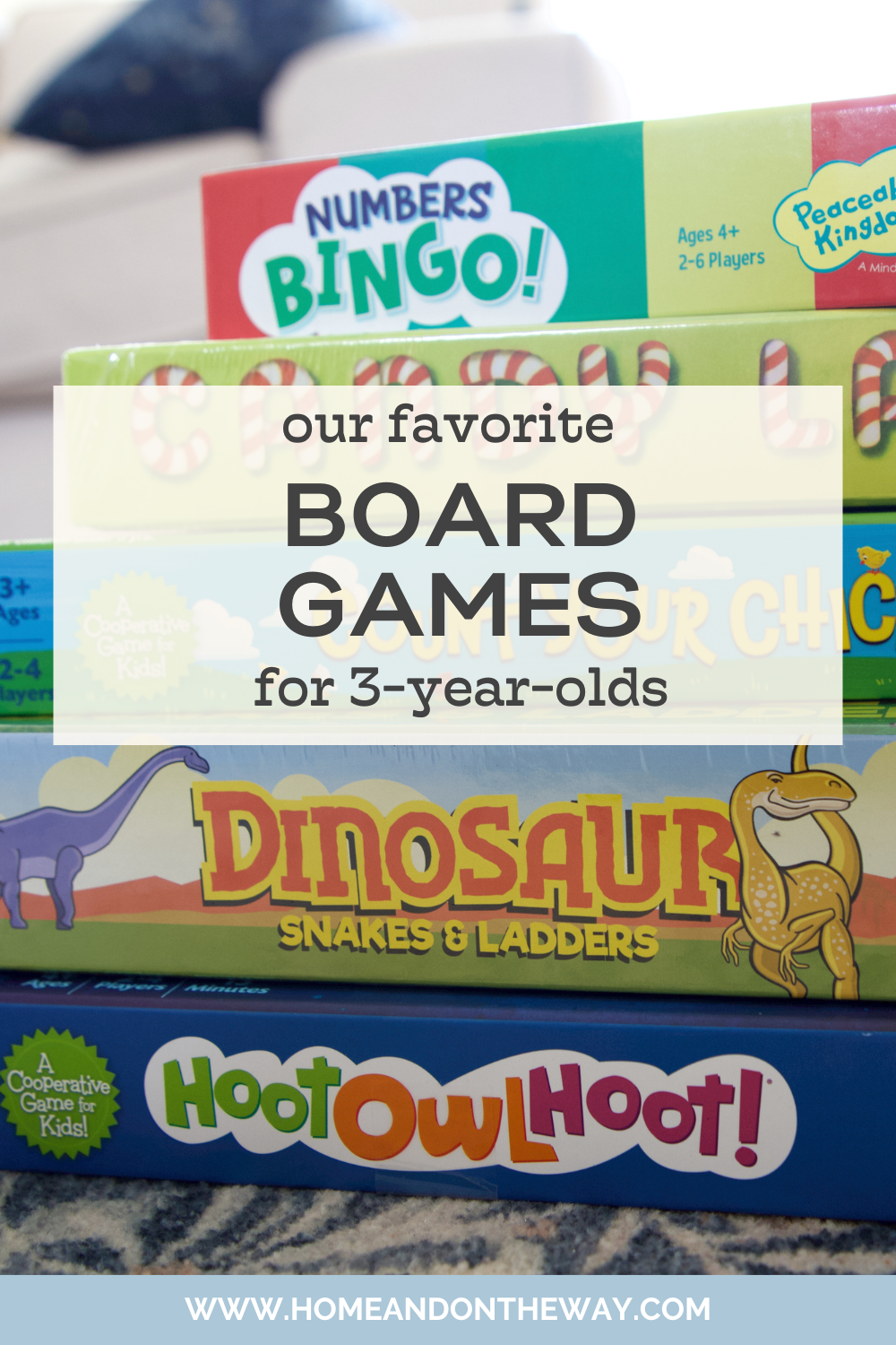 Favorite Board Games for 3-Year-Olds — Home and on the Way