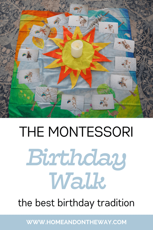 The Montessori Birthday Walk — Home and on the Way
