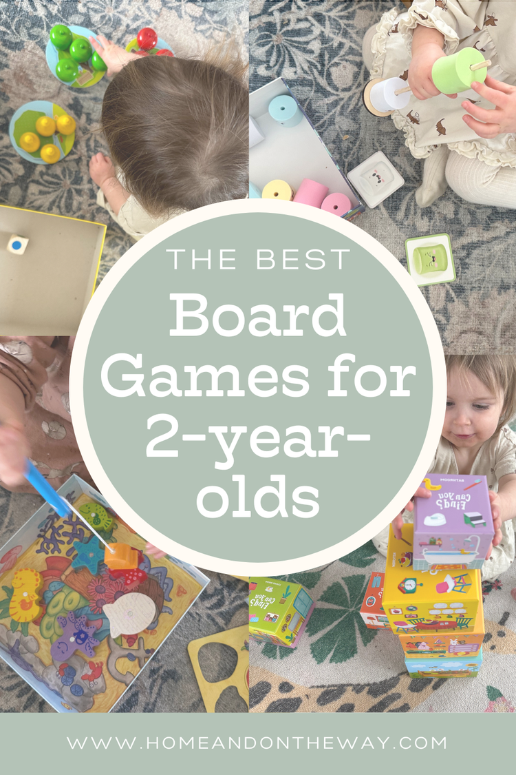 Best Board Games for 2-Year-Olds — Home and on the Way