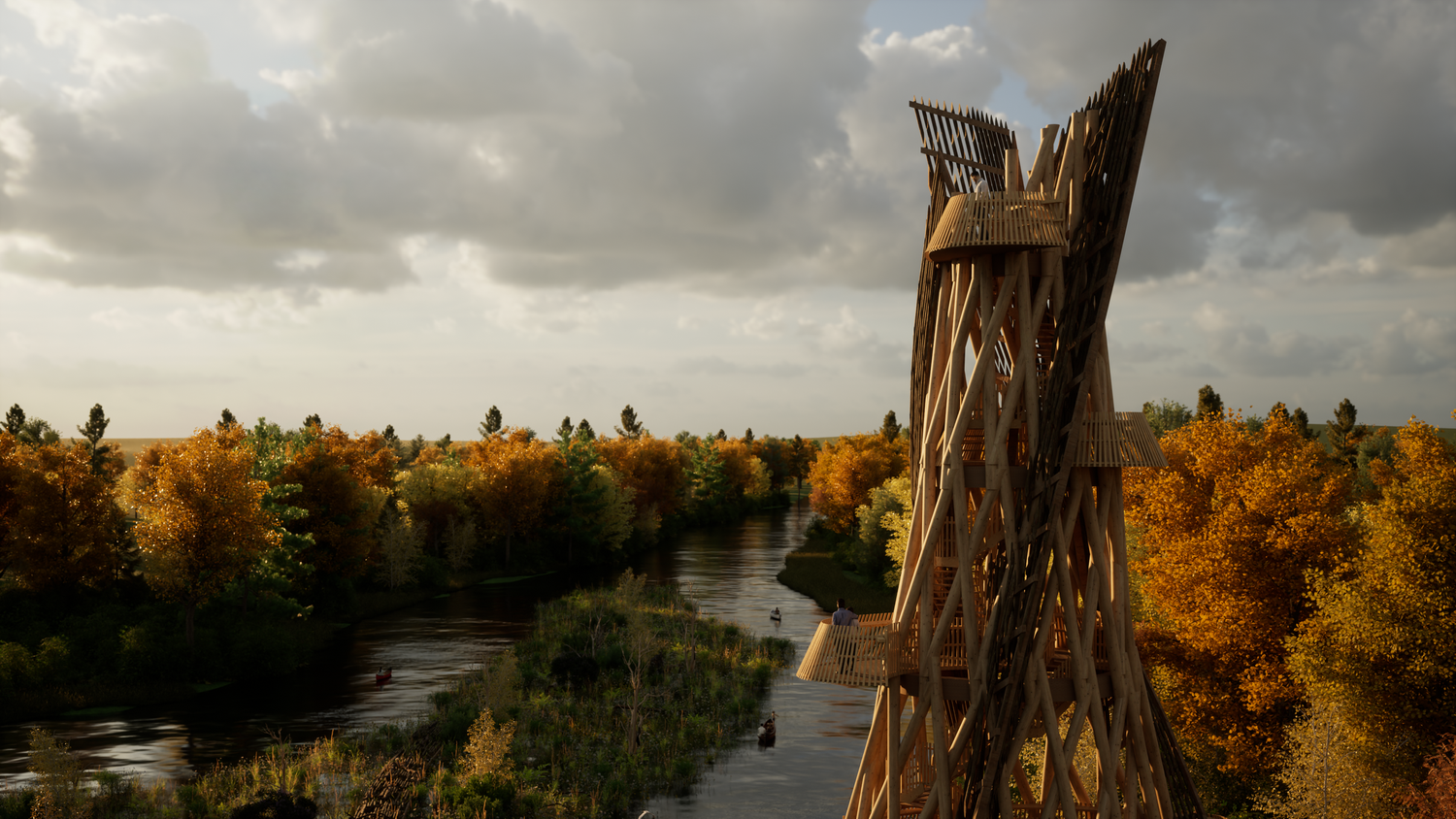 Uitkijktoren Nieuwland — Walden