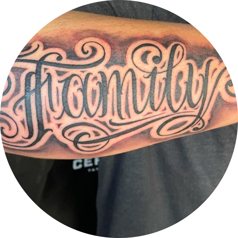 The Best Shop for Letter and Script Tattoos — Certified Tattoo Studios