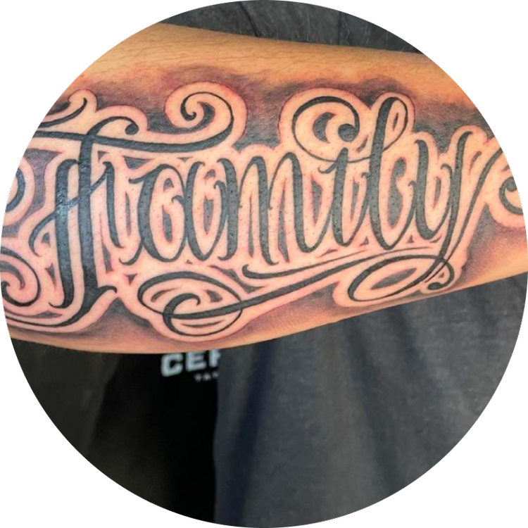 The Best Shop for Letter and Script Tattoos — Certified Tattoo Studios