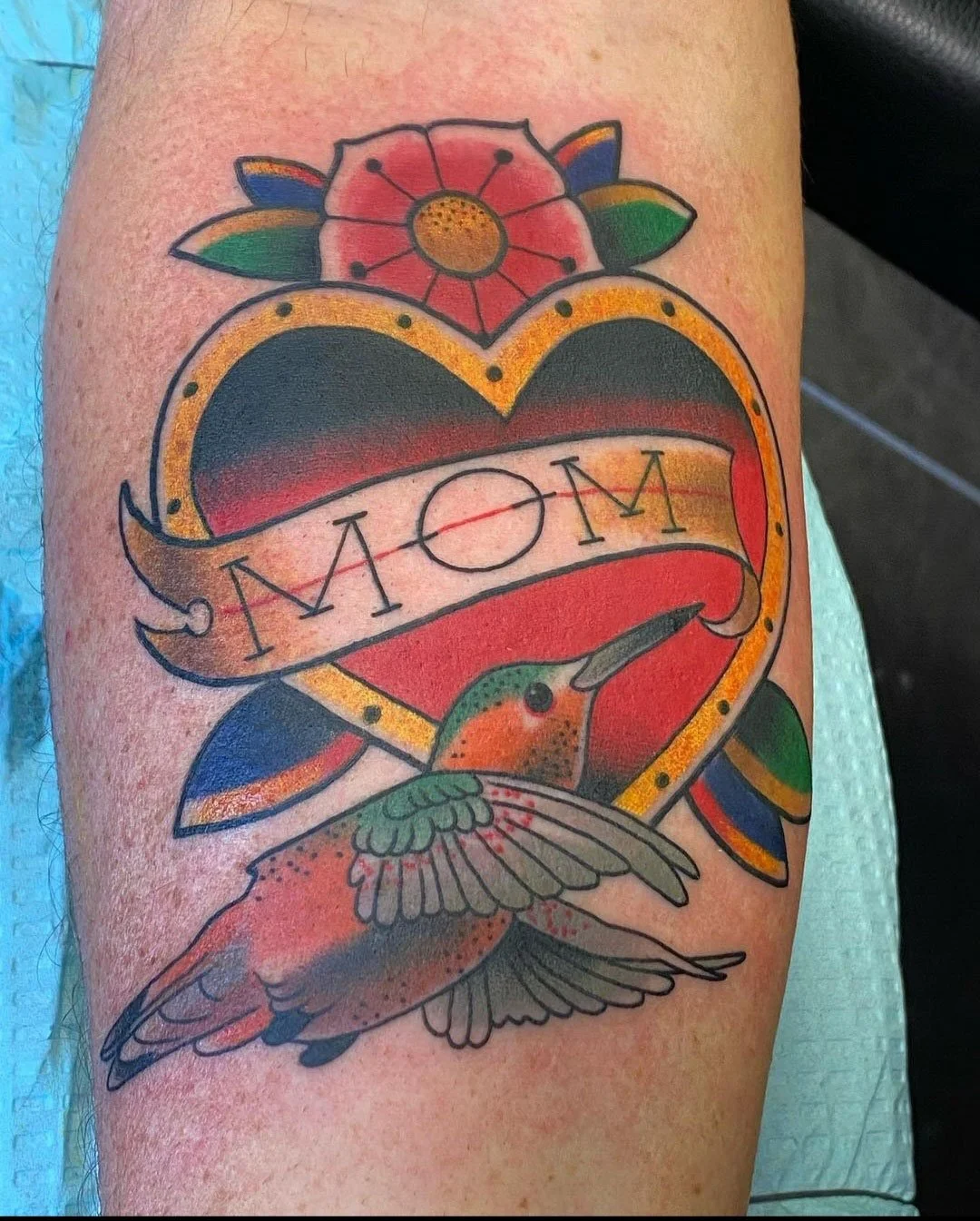 American Traditional Heart