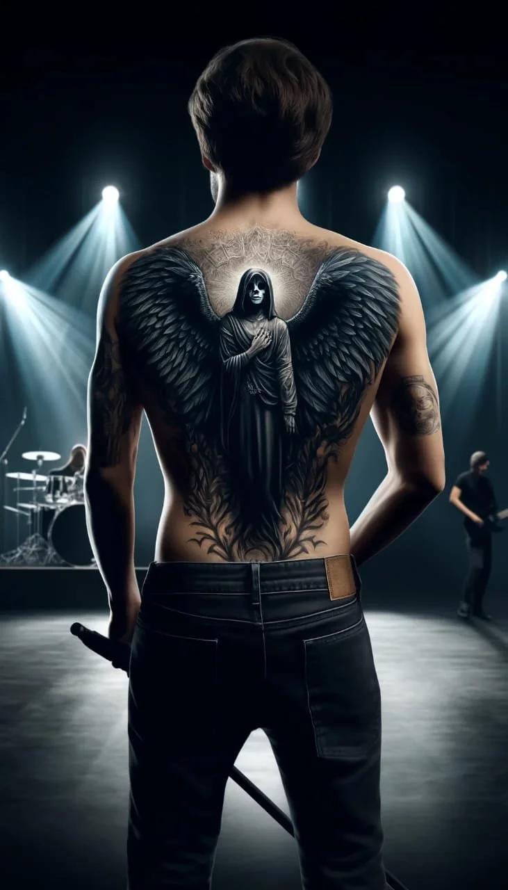 Angel of Death Tattoo Meanings & Designs — Certified Tattoo Studios