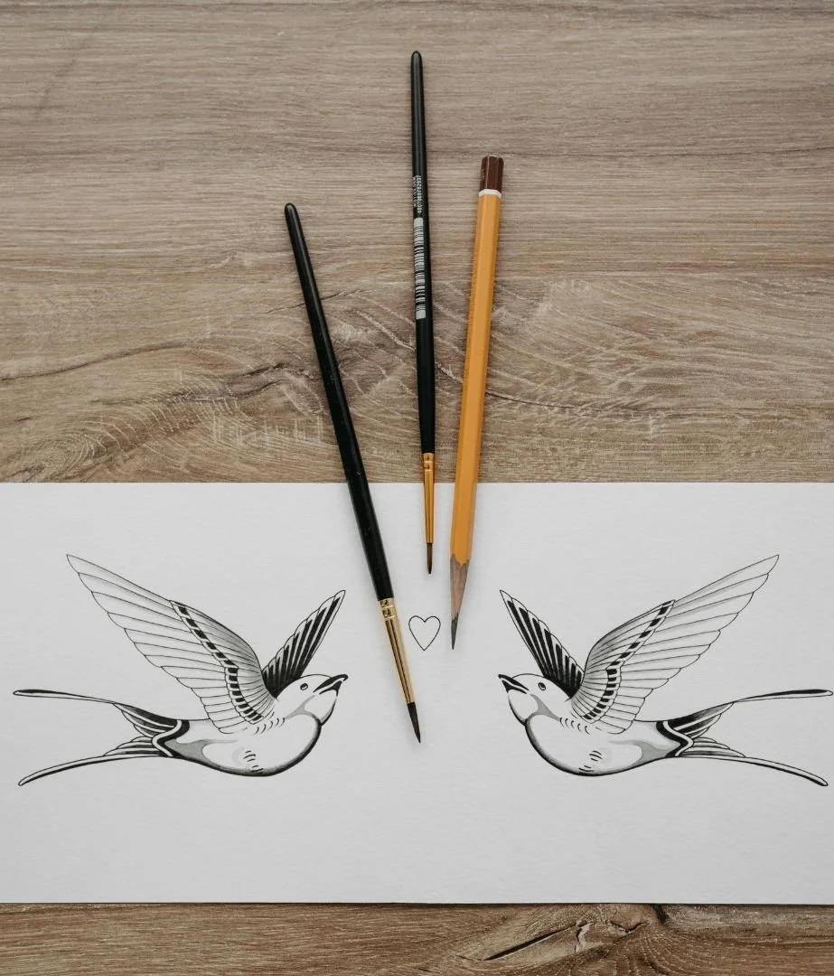 Traditional Swallow Tattoos Are Making a Comeback . — Certified Tattoo ...