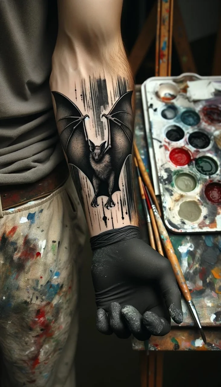 Bat Tattoos: Traditional Symbolism & Design Ideas | Certified Tattoo ...