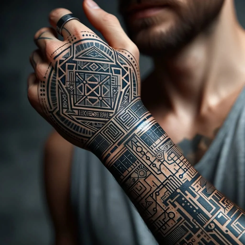 Cyber Sigilism Tattoos: Futuristic Ink Trends | Certified Tattoo ...