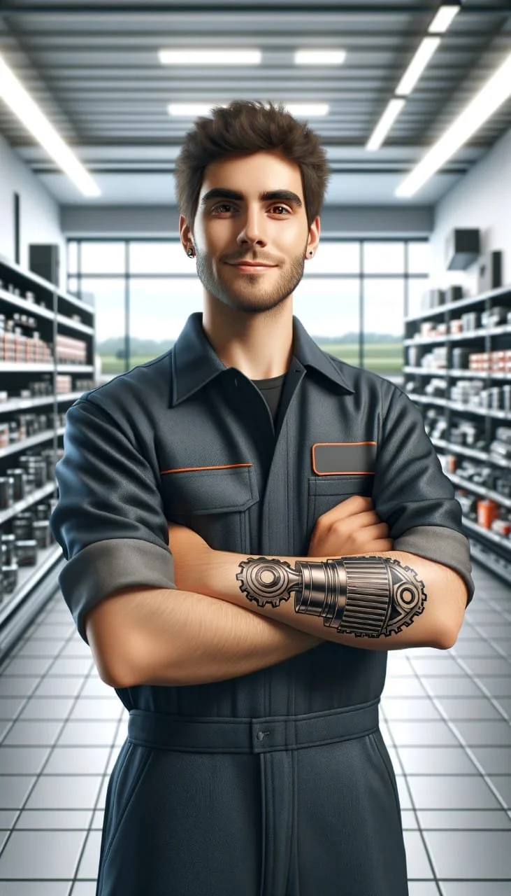 How to Pick a Mechanic Tattoo That Revs Up Your Style — Certified ...