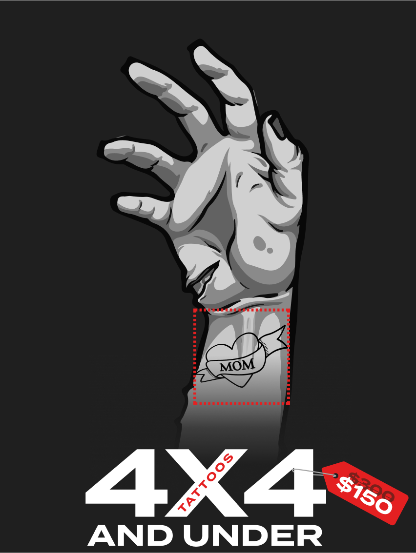 Friday The 13th Flash Tattoo & Piercing Sale | 50% Off Tattoo Designs ...