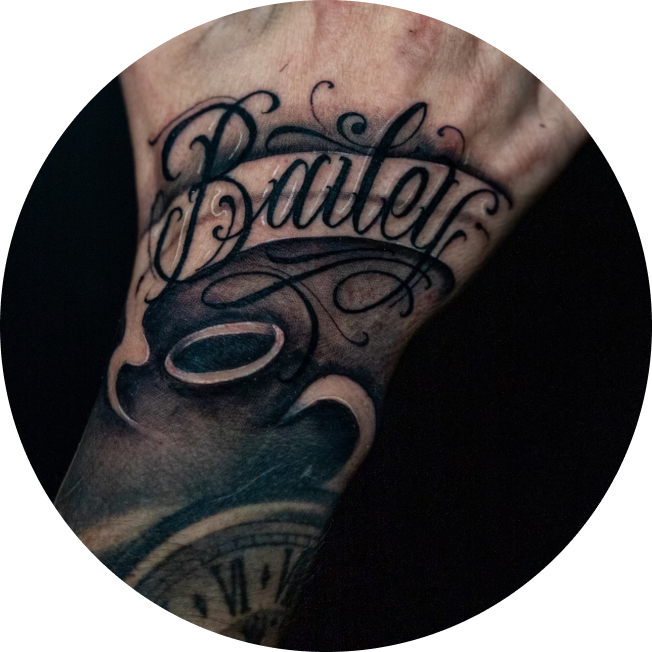 The Best Shop for Letter and Script Tattoos — Certified Tattoo Studios