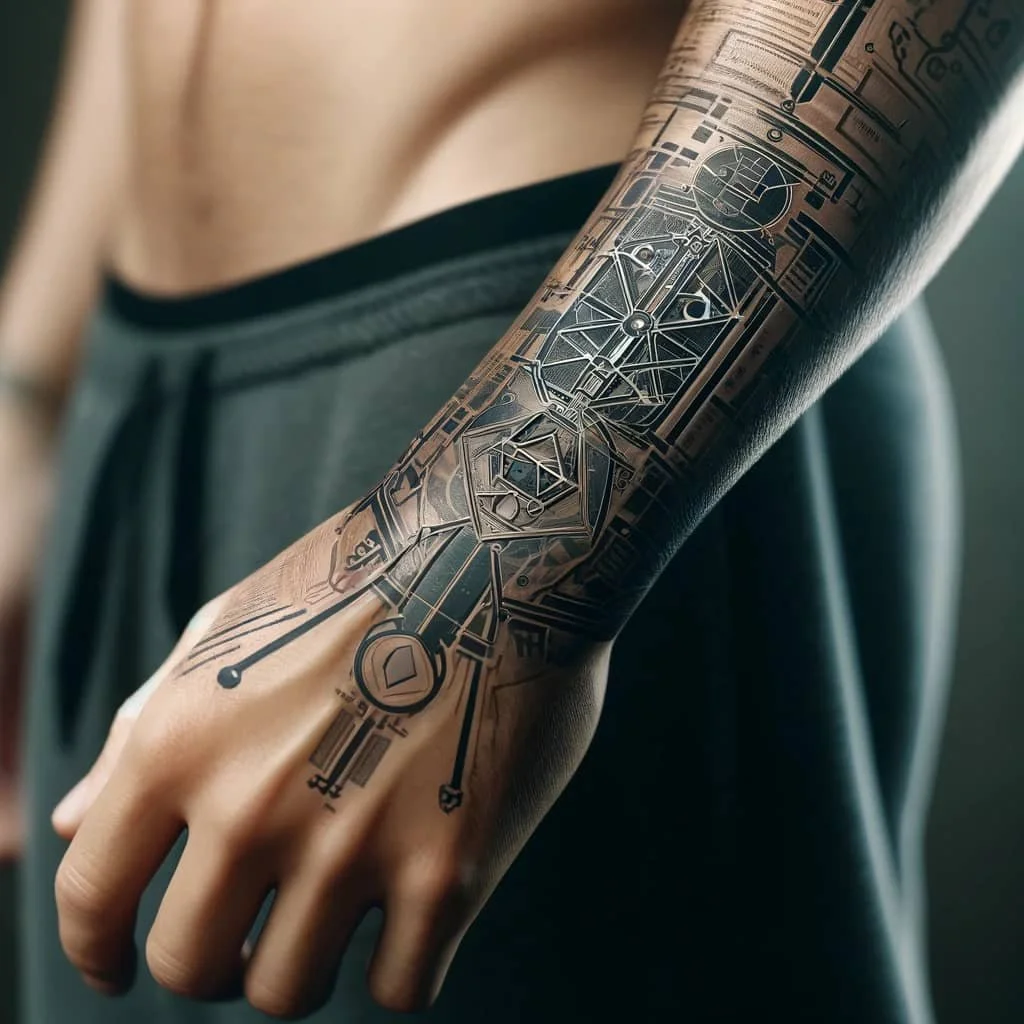 Cyber Sigilism Tattoos: Futuristic Ink Trends | Certified Tattoo ...