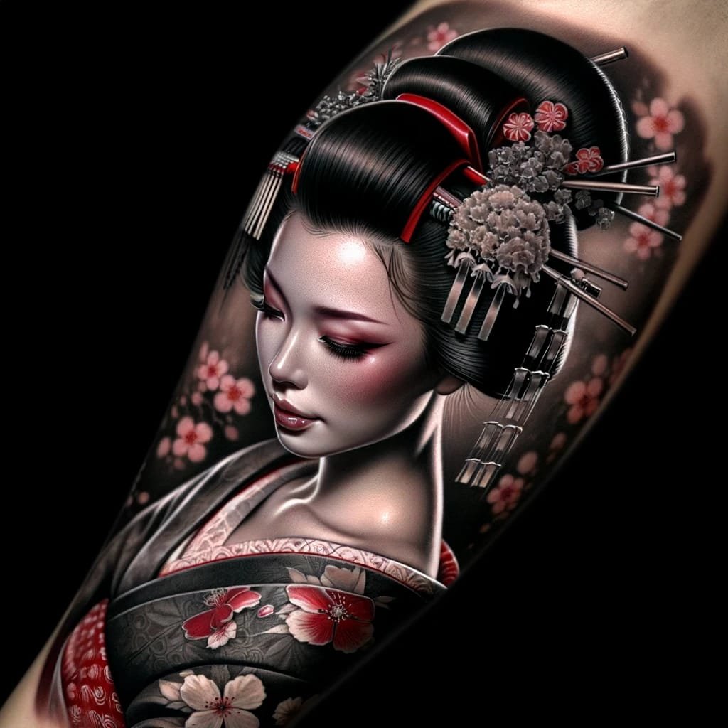 Geisha Tattoos are a Fusion of Tradition and Modern Ink — Certified ...
