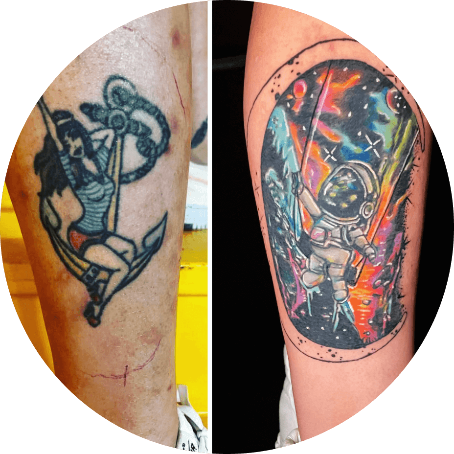 Cover up│ Tattoo Retouch and Touch Up Artists — Certified Tattoo Studios