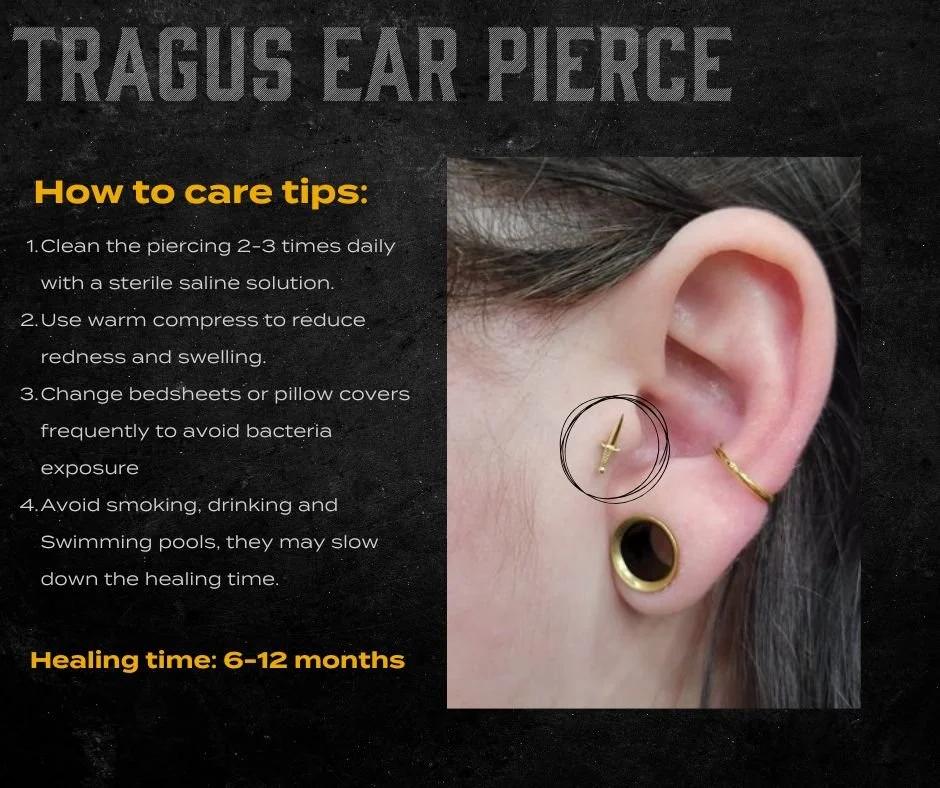 What Is a Tragus Piercing? Everything You Need to Know — Certified ...