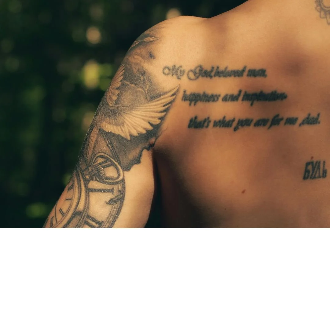 4 Unconventional Bible Verse Tattoos for Men with Meaning — Certified ...