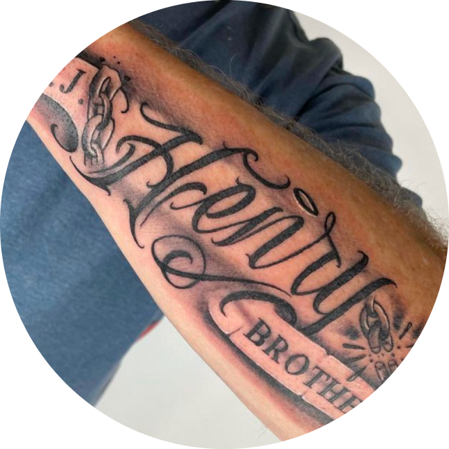 The Best Shop for Letter and Script Tattoos — Certified Tattoo Studios
