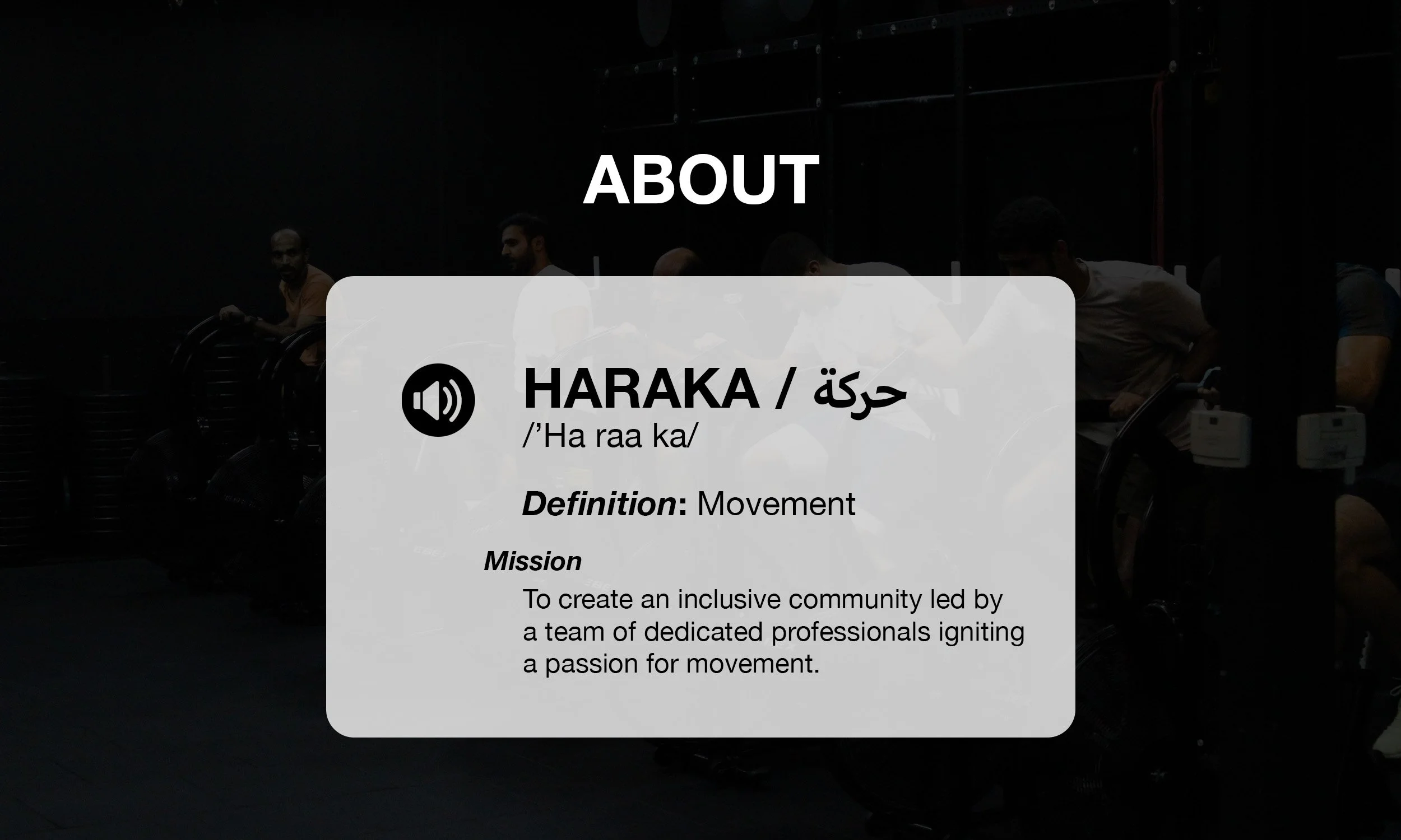 Haraka | Functional Fitness Gym