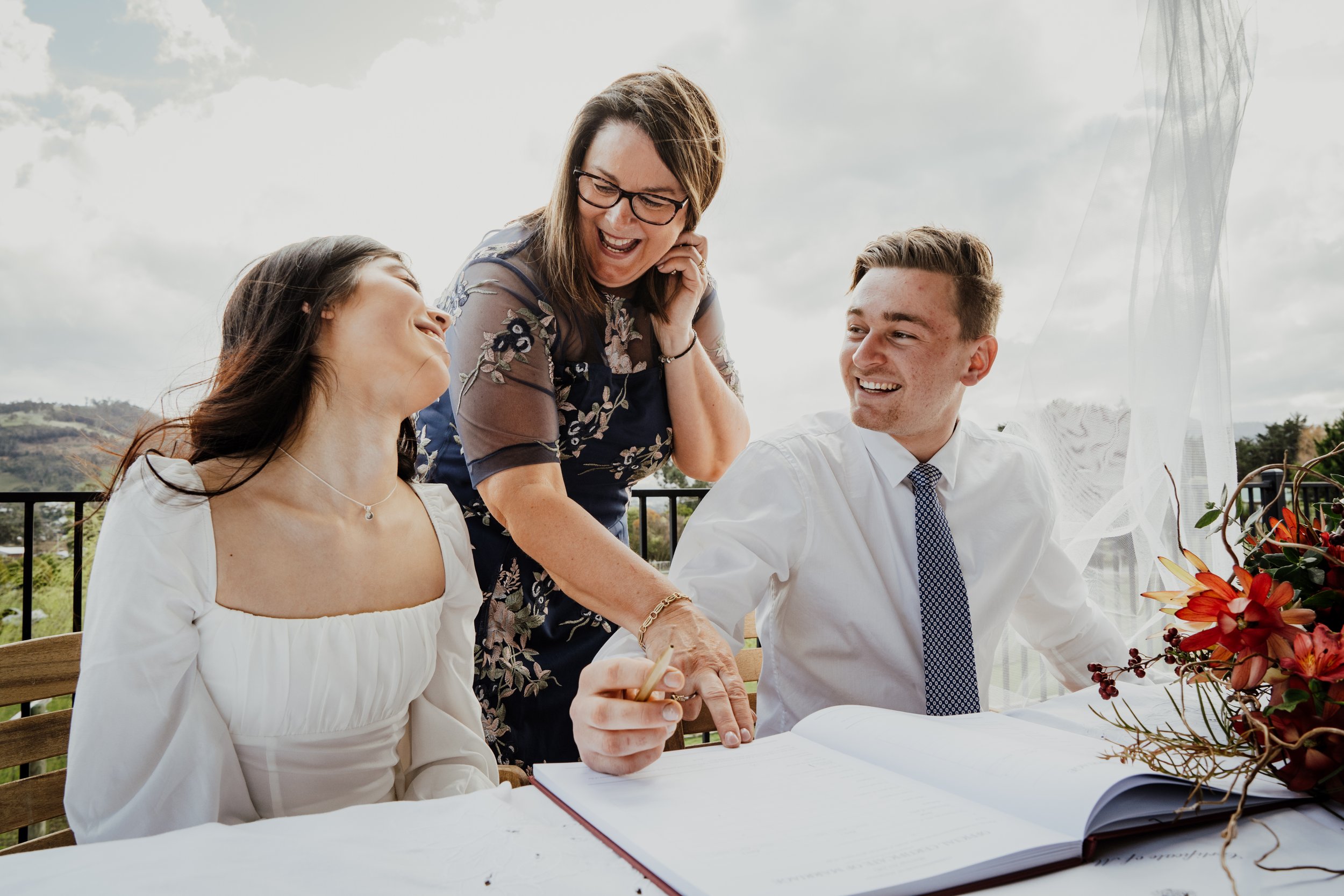 Professional Marriage Celebrant & Funeral Officiant Hobart