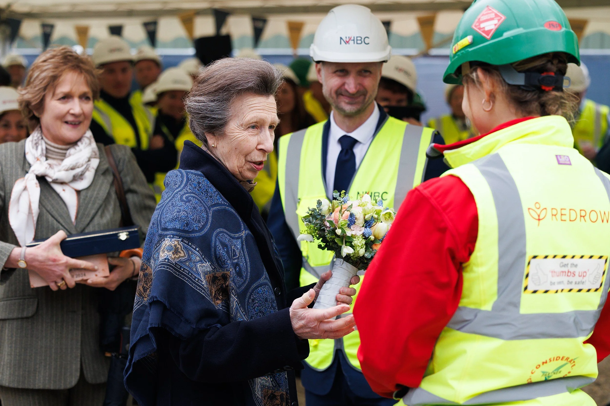 HRH Princess Royal visits NHBC — RICHARD WAKEFIELD