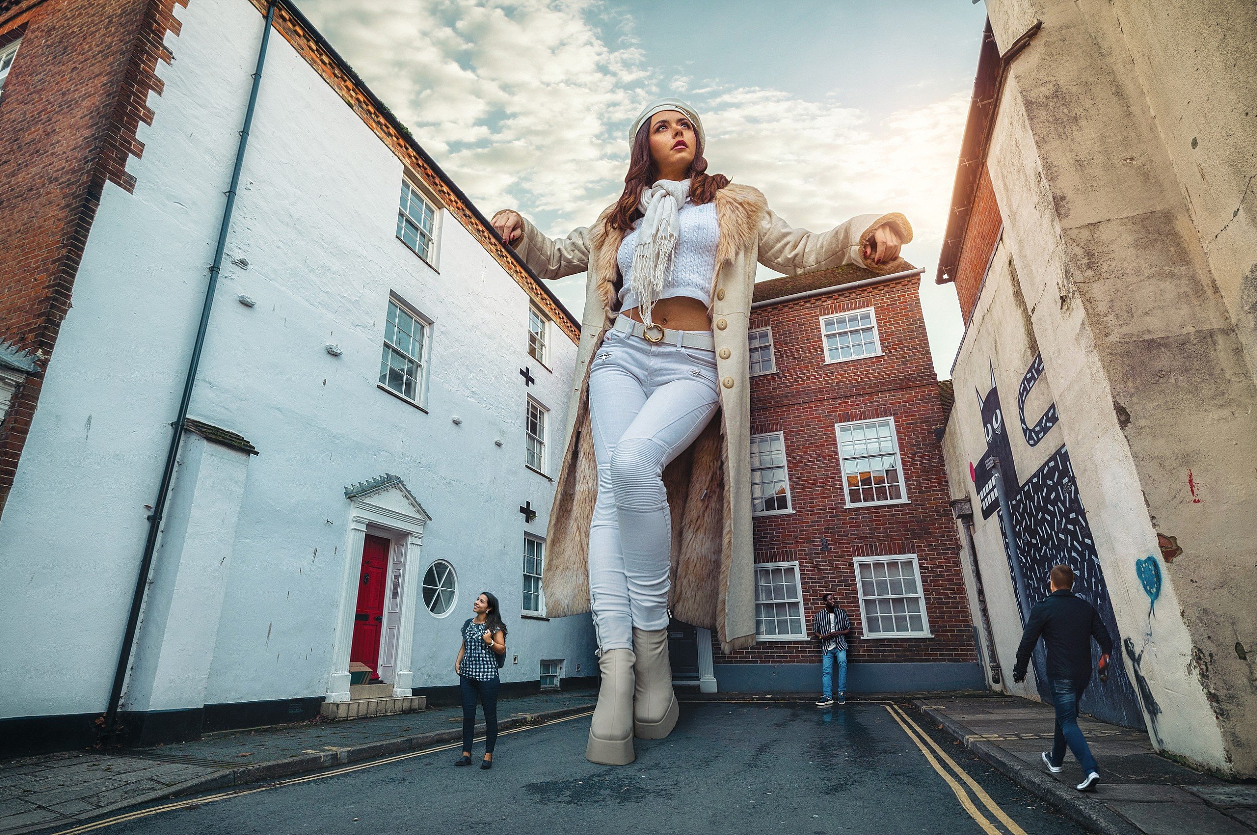 Sophia Gray, Winter Shoot — RICHARD WAKEFIELD