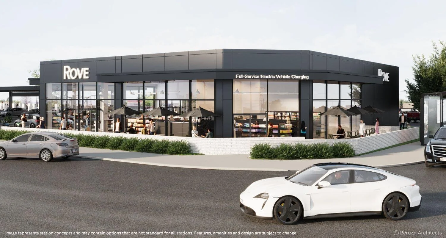 Rove - Full-Service Electric Vehicle Charging Centers