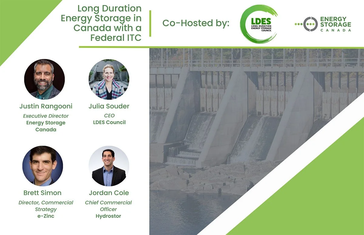 Recent webinars — Energy Storage Canada - the Voice and Network for the ...