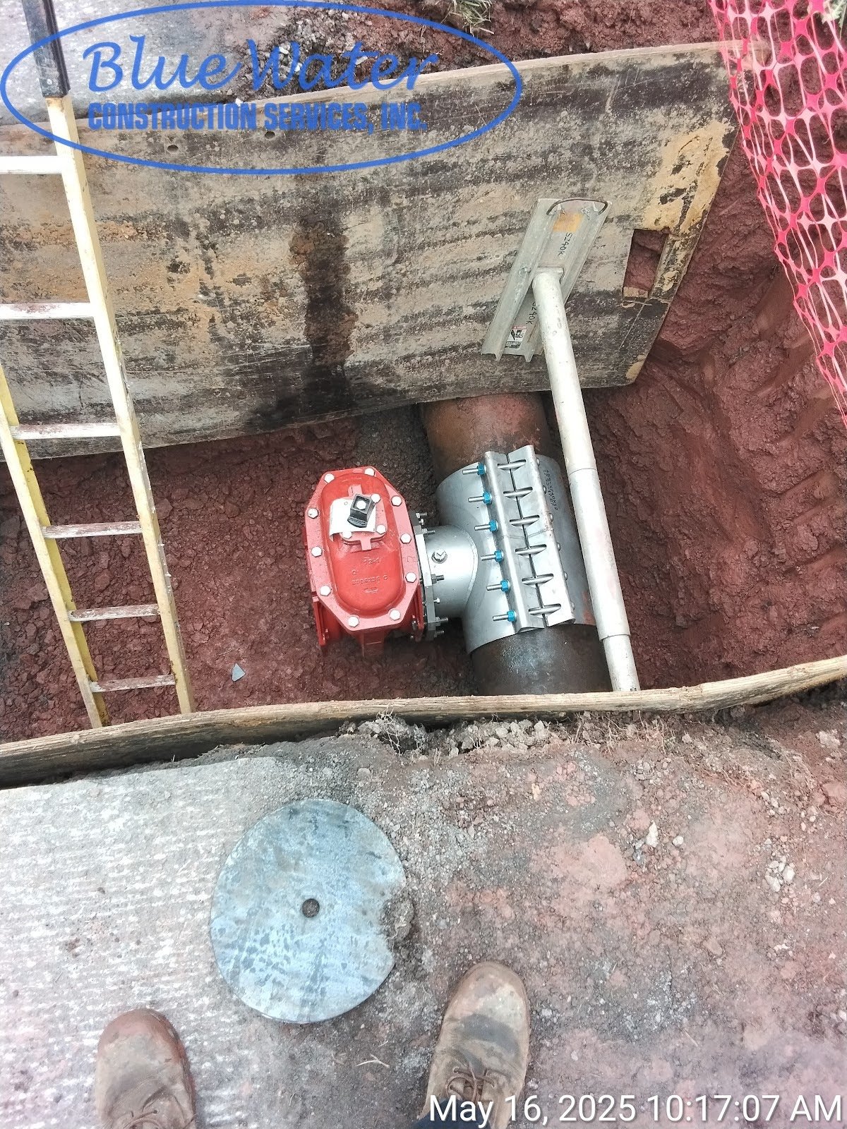 Wet Tapping — Blue Water Construction Services, Inc.