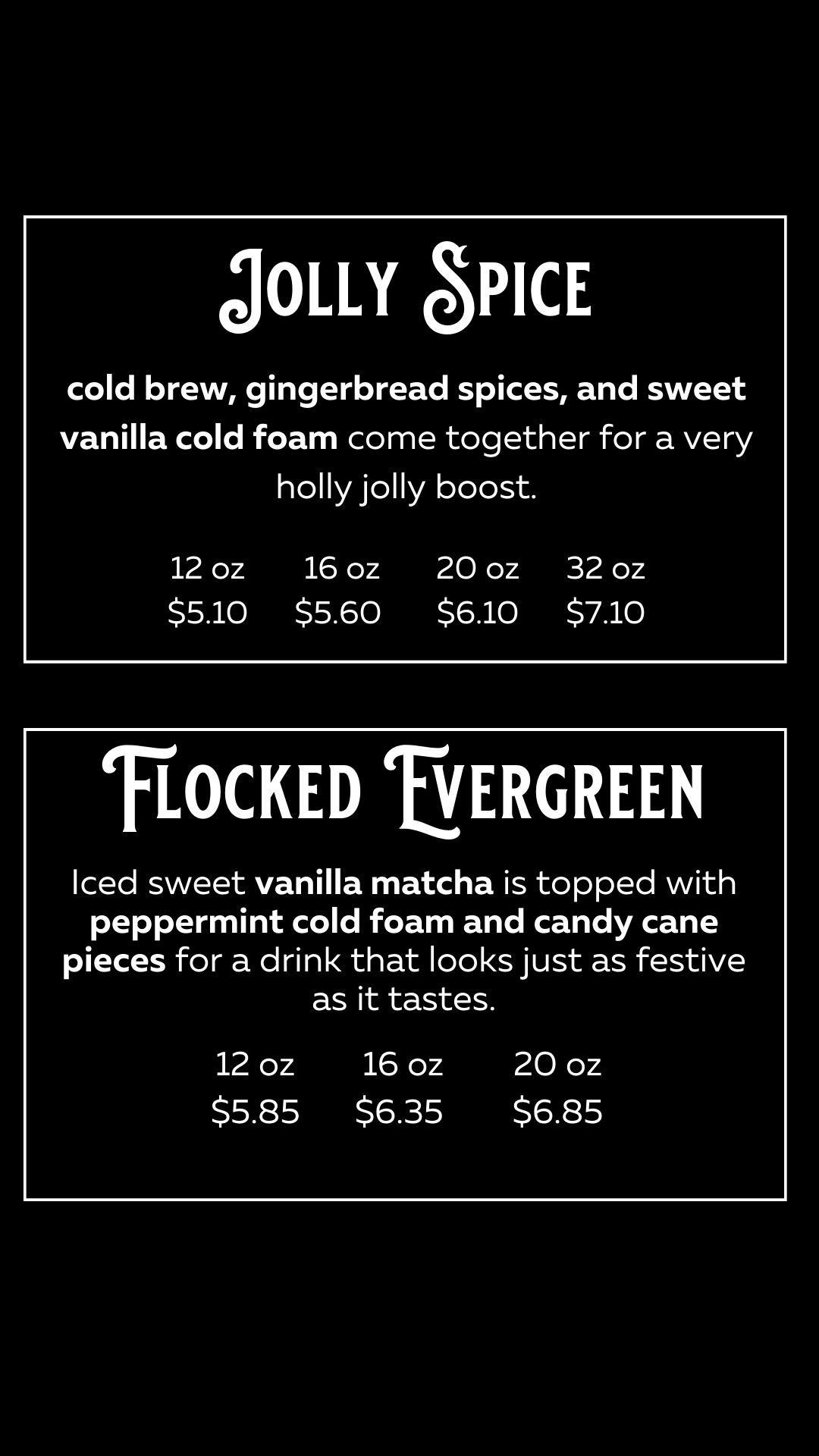 Menu — The Mix House